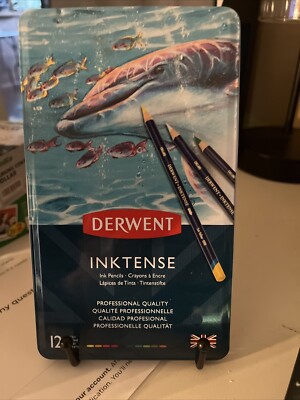 DERWENT INKTENSE 12 PENCILS PROFESSIONAL QUALITY Pencils Still Sealed ...