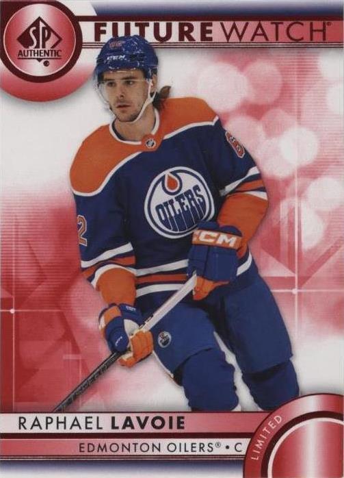 2023-24 Sp Authentic - Future Watch Raphael Lavoie #171 Limited Red (RC ...