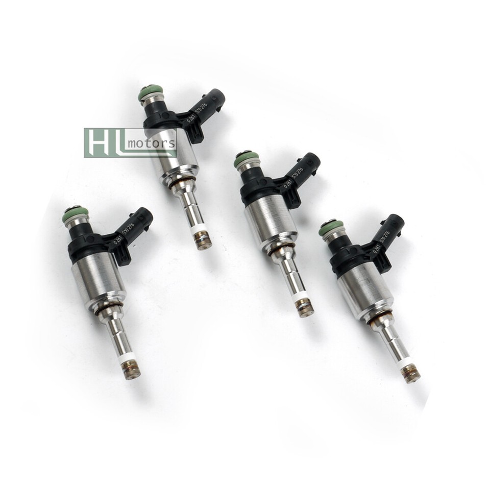 4Pcs Fuel Injectors OEM Bosch Nozzles for Audi A4 A5 TT VW Passat CC ...