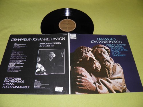 Demantius - Johannes-Passion - Stuttgarter Kantatenchor - Harmonia ...