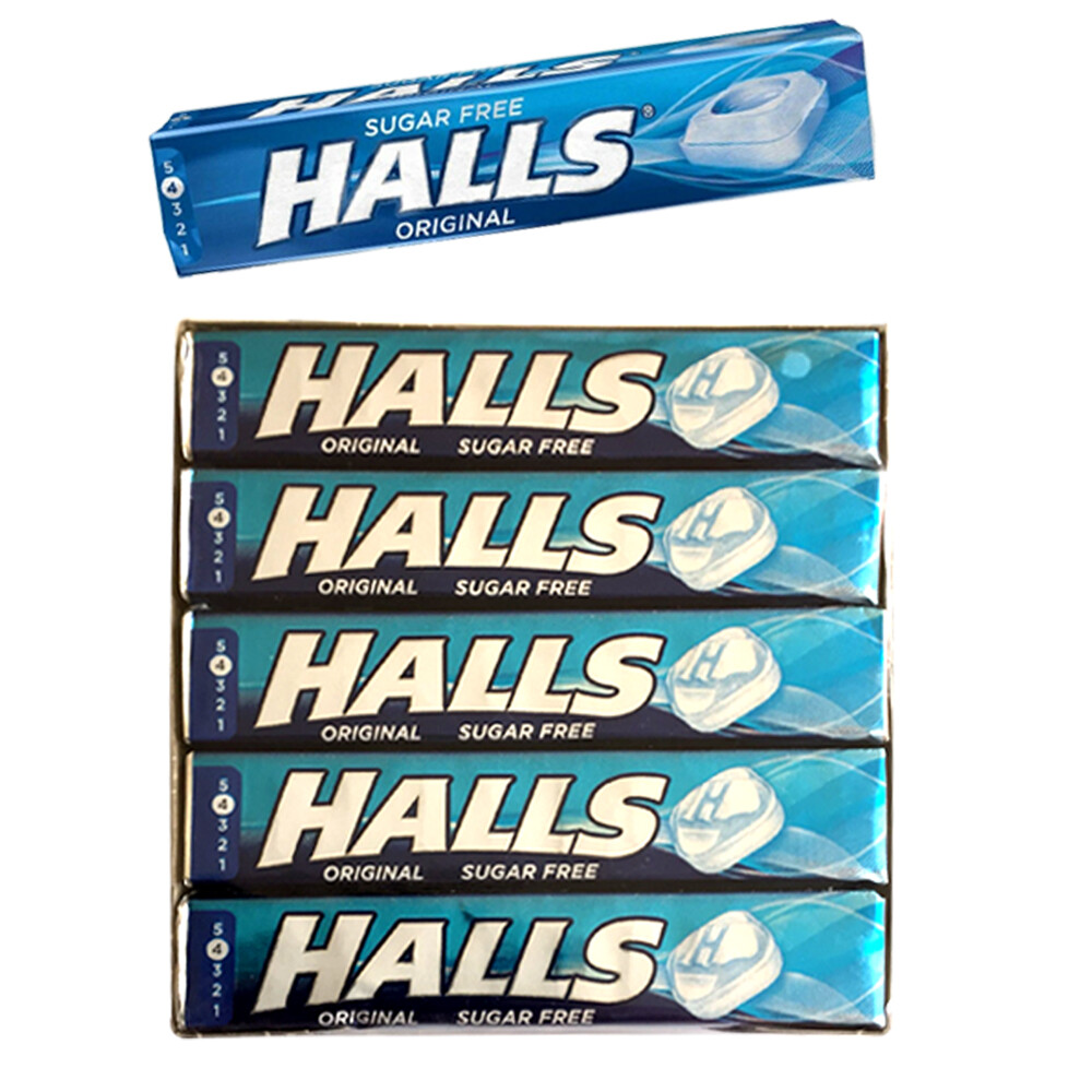 HALLS SWEETS CHERRY MENTHOL, HONEY - LEMON, COOLWAVE, MILD SPEARMINT ...