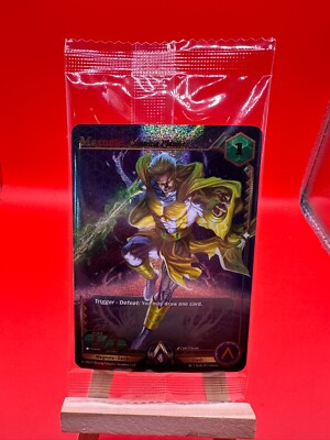 Alpha Clash TCG Kickstarter Promo Card: Alt-Art Magnate, Cunning ...