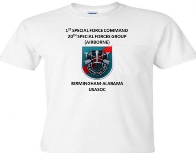 20TH SPECIAL FORCES GROUP*1ST SPECIAL FORCES COMMAND* SHIRT/SWEATSHIRT ...