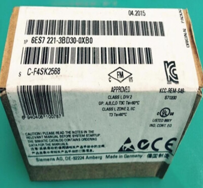 SIEMENS S7-1200 Signal Board Module 6ES7221-3BD30-0XB0 | eBay
