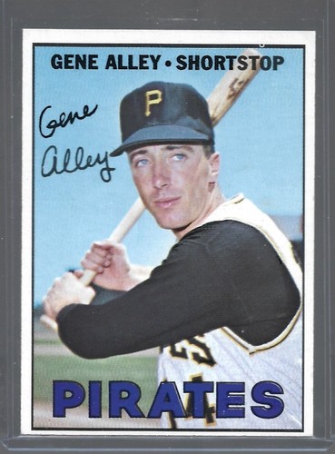 Gene Alley 1967 Topps Baseball Card #283-Pittsburgh Pirates | eBay
