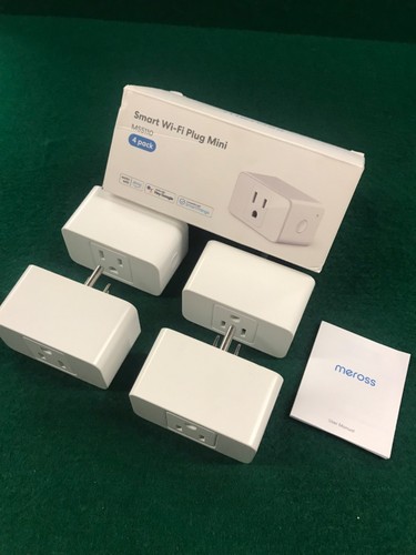 Meross Smart Wi-Fi Plug Mini MSS110 - 4 Pack | eBay
