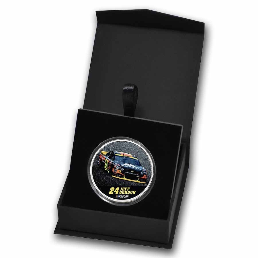 1 oz Silver Colorized Round - NASCAR Drivers - Jeff Gordon | eBay
