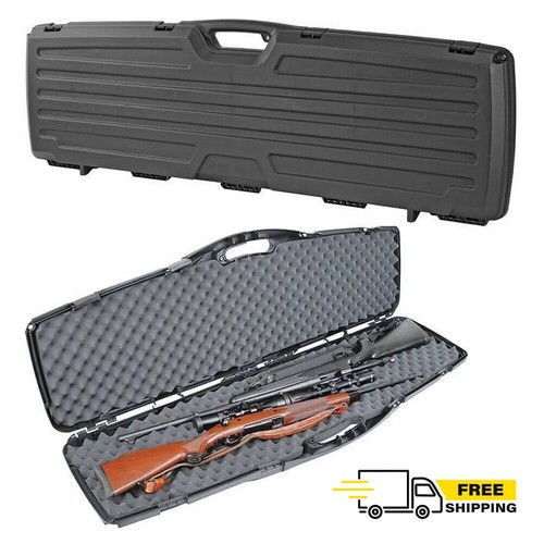 Gun Guard SE Double Scoped Rifle Shotgun Case Crush-proof Foam Padding ...