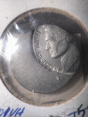 ERROR OFF CENTER ERROR Jefferson Nickel CH AU / Unc. Coin NICE O/C NR ...
