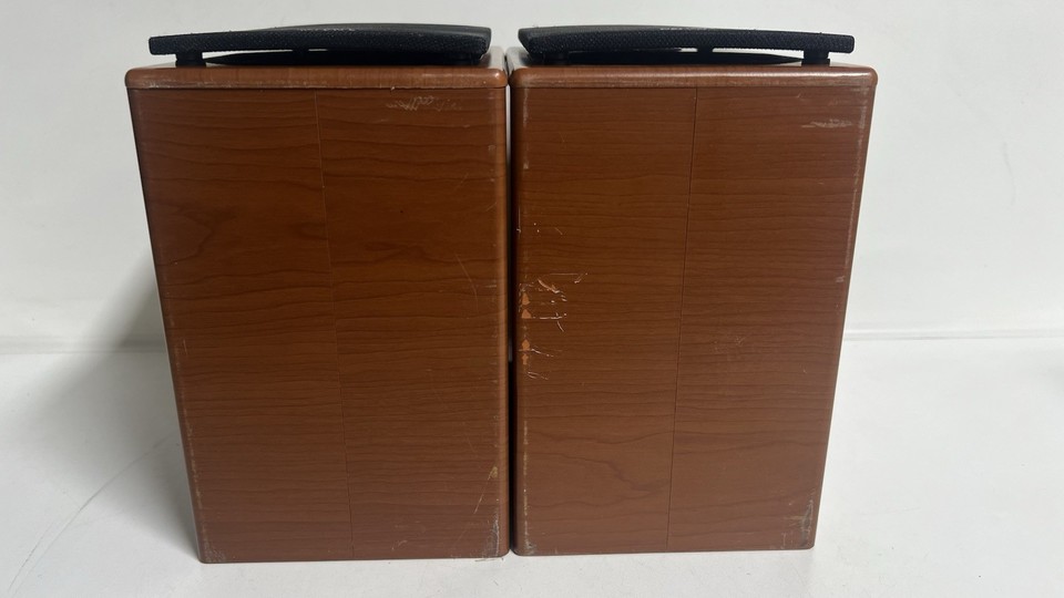 Denon SC-M37 Bookshelf Speakers Pair – 6 Ohm, 120W Peak – Wood Finish ...