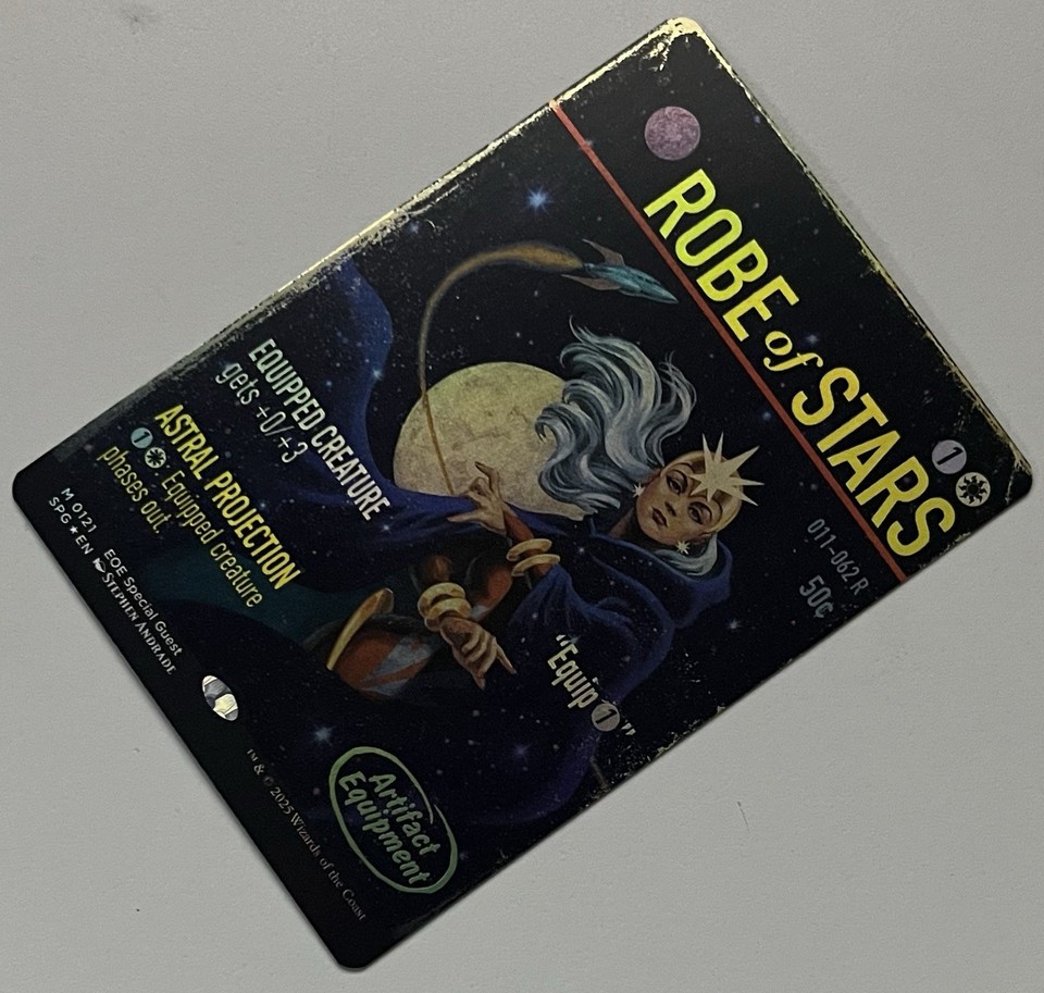 MTG Edge of Eternities - Special Guests Robe of Stars Artifact MYTHIC ...