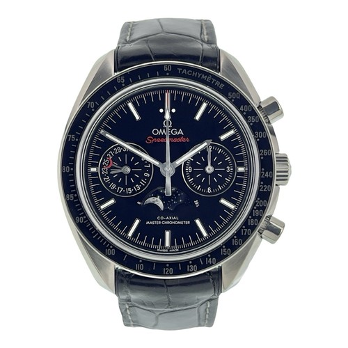 2017 Omega Speedmaster Moonphase Black 304.33.44.52.01.001 44.25mm ...
