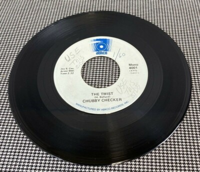 CHUBBY CHECKER - THE TWIST - 7" SINGLE VINYL RECORD (TY-578) | eBay