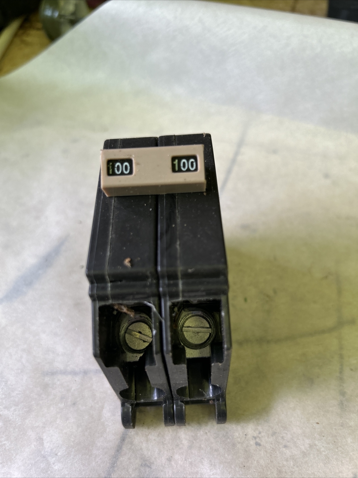 CH2100 Circuit Breaker, 2-Pole 100-Amp 10 KA 120/240V, 3/4-Inch Fits C ...