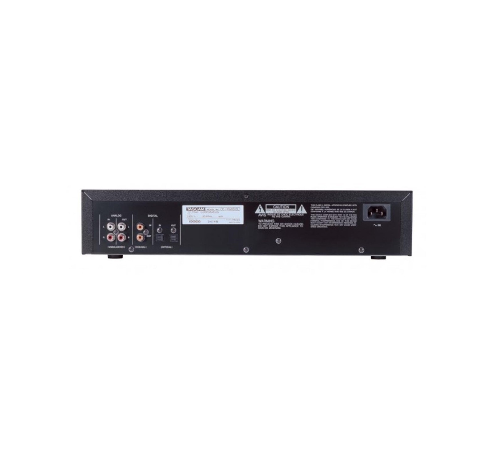 TASCAM CD-RW900SL CD-R/RW Recorder with MP3 Playback *No Remote Control ...