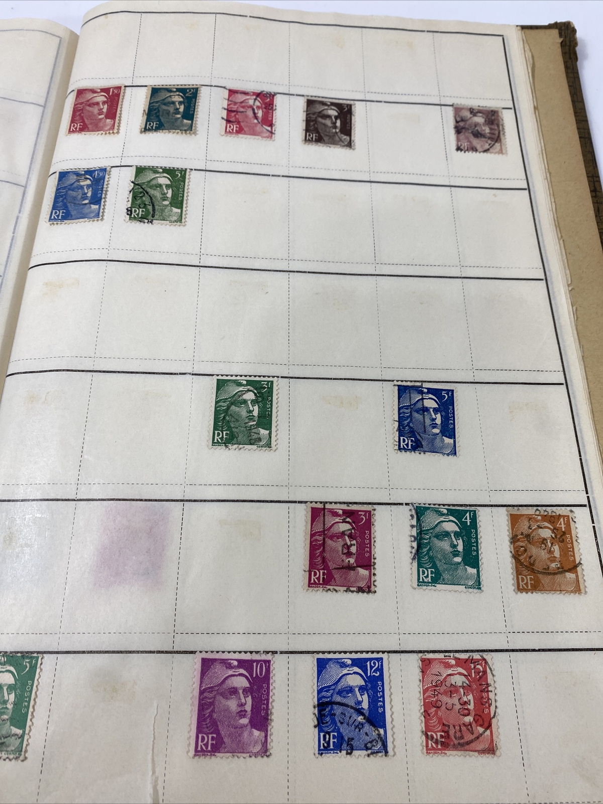 Vintage Stamp Collection Book | eBay