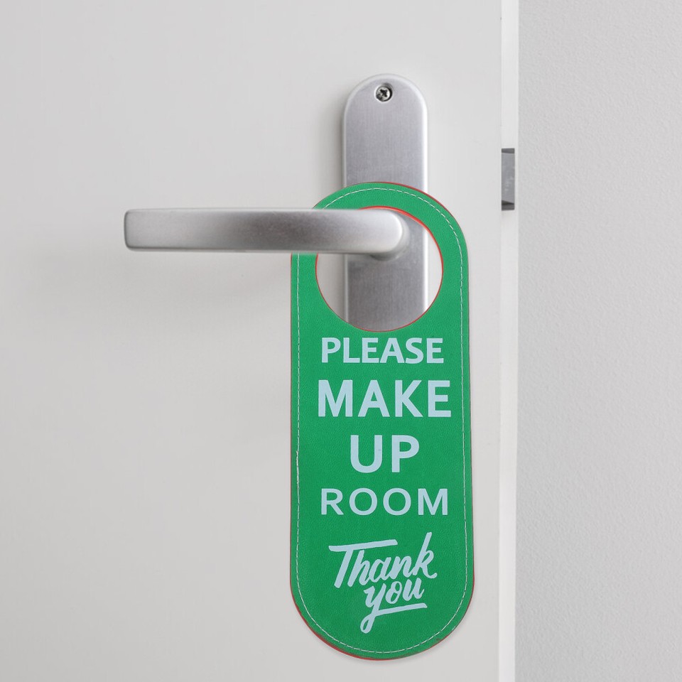 Do Not Disturb Door Sign Please Knock Room Sign Door Knob Sign Double ...