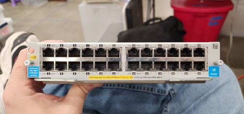 *Lot of 4* J8702A HP ProCurve 24 Port Gigabit PoE Network zl Switch Modules | eBay