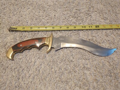 Custom made scimitar knife | eBay