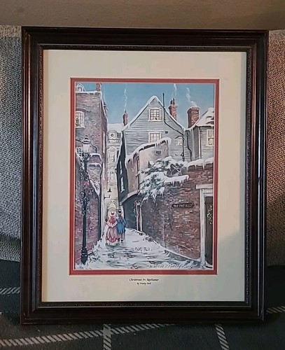 Marty Bell "Christmas In Rochester" Signed And Numbered 863/900 With ...