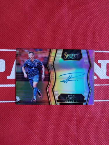 PANINI SELECT IVAN PERISIC ON CARD AUTO CROATIA INTER BAYERN | eBay