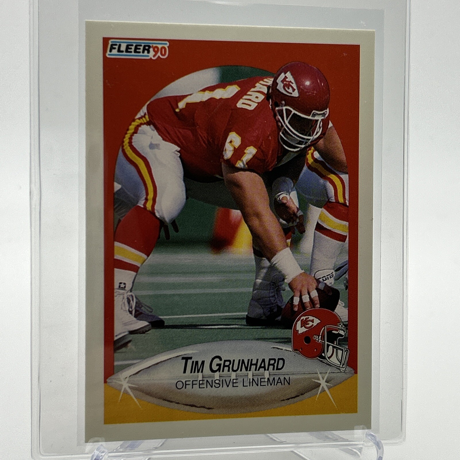 1990 Fleer Update Tim Grunhard Rookie Football Card #U-88 Mint FREE ...