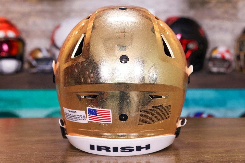 Notre Dame Fighting Irish Riddell SpeedFlex Authentic Helmet - HydroFX ...