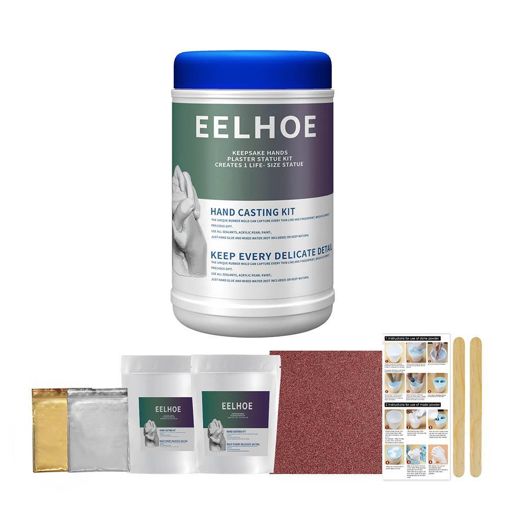 3D DIY Handprints Footprint Model Clone Powder Plaster Casting Memorial ...