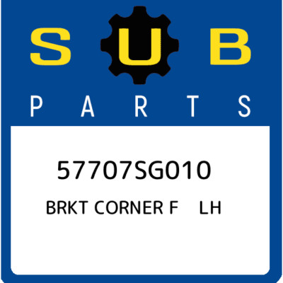 57707SG010 Subaru Brkt corner f lh 57707SG010, New Genuine OEM Part | eBay