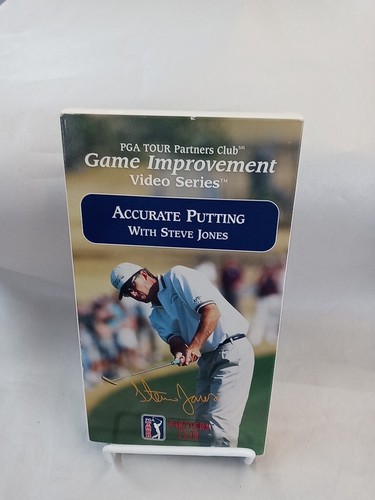 VTG 1998 PGA TOUR Partners Club Accurate Putting With Steve Jones VHS ...