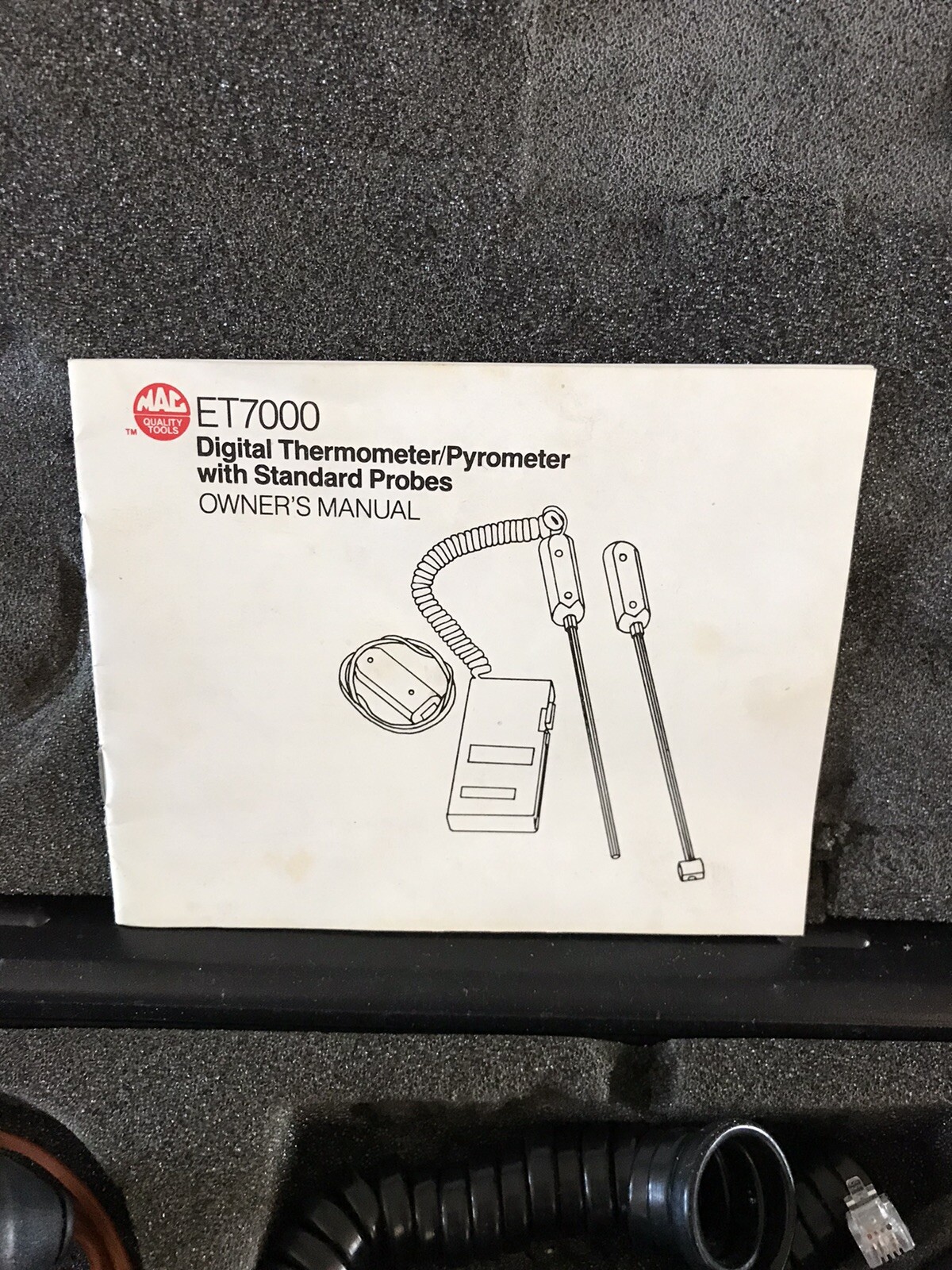 Mac Tools Et 7000 Digital Thermometer Pyrometer | eBay