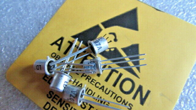 BC107A CDIL Transistor NPN bipolar 45V, 0.2A, 0.2/0.75W, TO18, 10dB 5 ...
