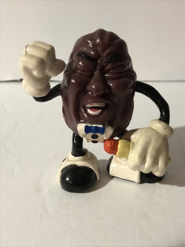Vintage California Raisin Figure 1989 Singing Raisin with Mic CALRAB | eBay