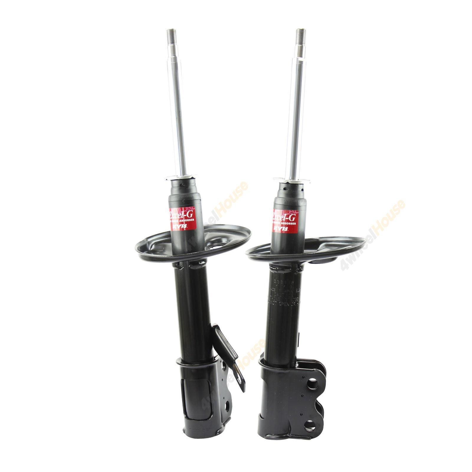 2 x KYB Strut Shock Absorbers Excel-G Gas Replacement Front 333119 ...