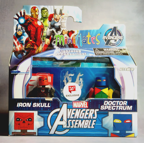 AVENGERS ASSEMBLE ~ Marvel Minimates / IRON SKULL & DOCTOR SPECTRUM | eBay