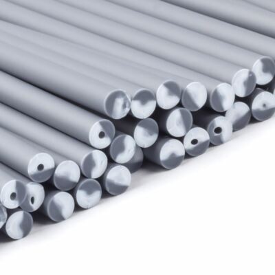 Silver Plastic Lollipop Sticks 150mm x 4.5mm - x 50 Cakepop Craft ...