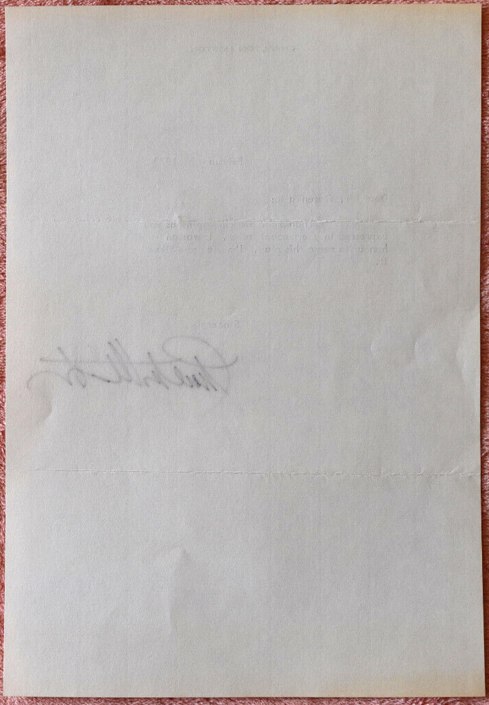 Charlton Heston Hand Signed Letter | eBay