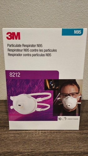 3M 8212 N95 Particulate Welding Respirator (10 Per Box) - BRAND NEW ...