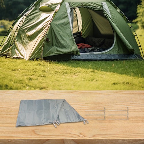 Tapis de plage hexagonal résistant avec clous au sol imperméable et ...
