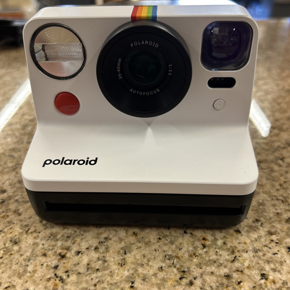 Polaroid - Now Instant Film Camera Generation 2 White - Free Shipping ...