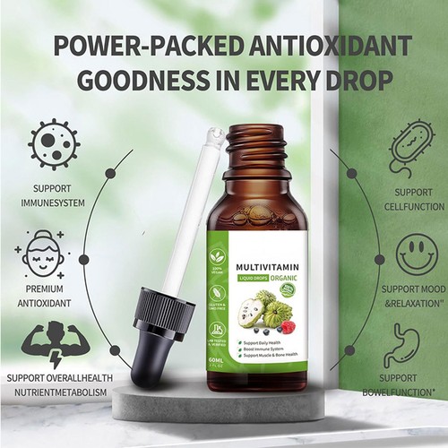 Soursop Fruit Liquid Drops 4 Oz Complex Liquid Drop Support Immune ...