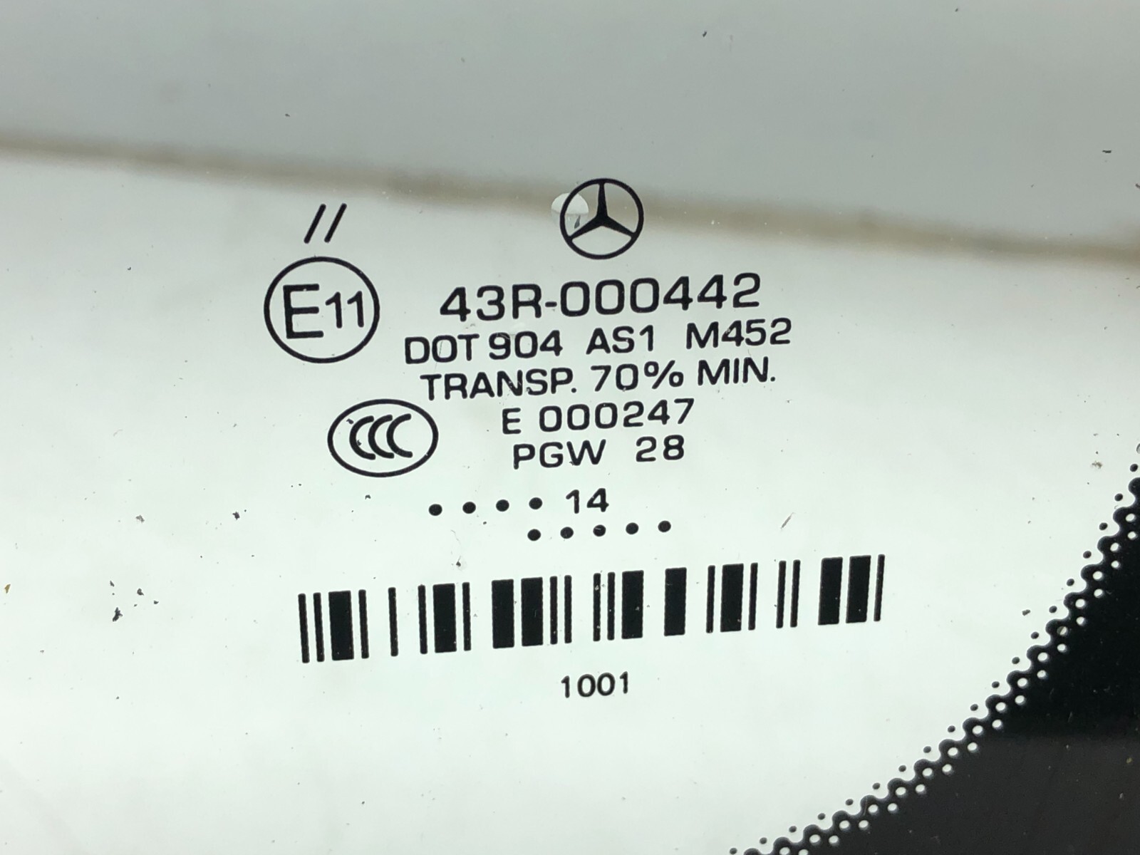 2013-2015 MERCEDES GL450 FRONT WINDSHIELD GLASS OEM #NEEDS REPAIR. | eBay