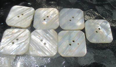 Buttons - Antique Colonial Pearl Buttons