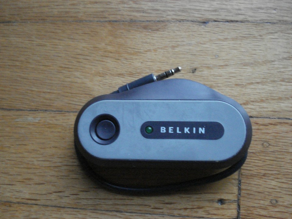 Belkin TuneCast Mobile FM Transmitter for CD Player, Laptop, MP3, DVD ...