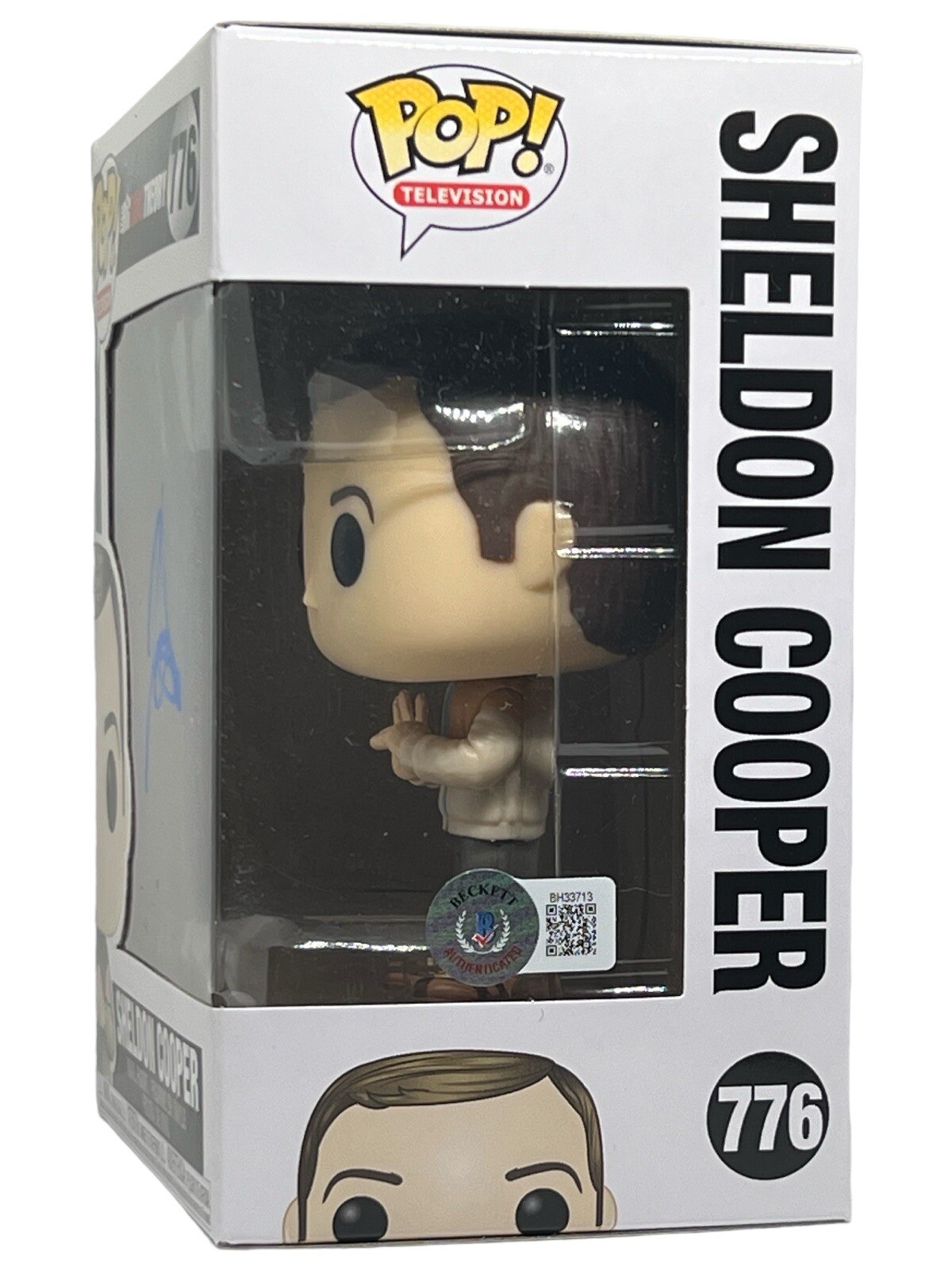 Iain Armitage Signed Young Sheldon Funko Pop Autograph Big Bang Theory ...