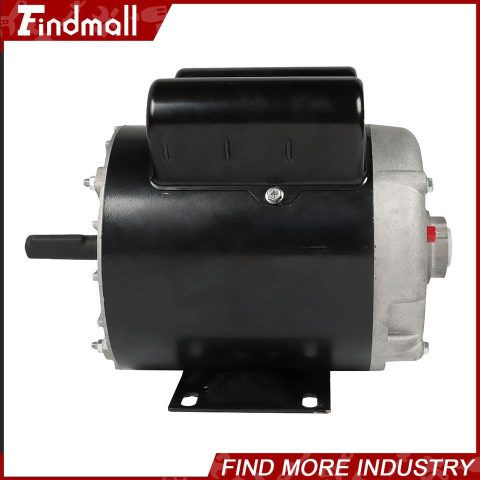 Compressor Duty 2 HP SPL Single Phase Electric Motor 3450 RPM 56 Frame ...