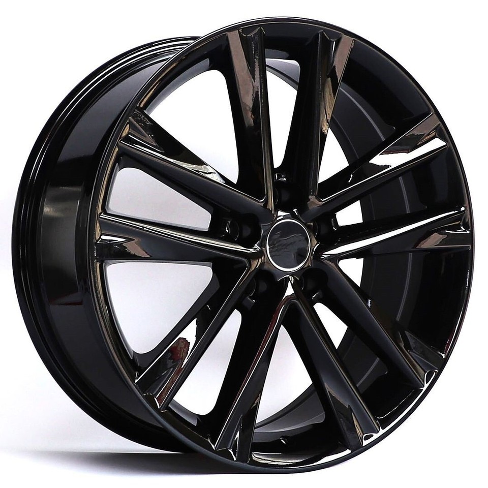 17" FSPORT STYLE GLOSS BLACK WHEELS RIMS FITS TOYOTA AVALON CAMRY ...