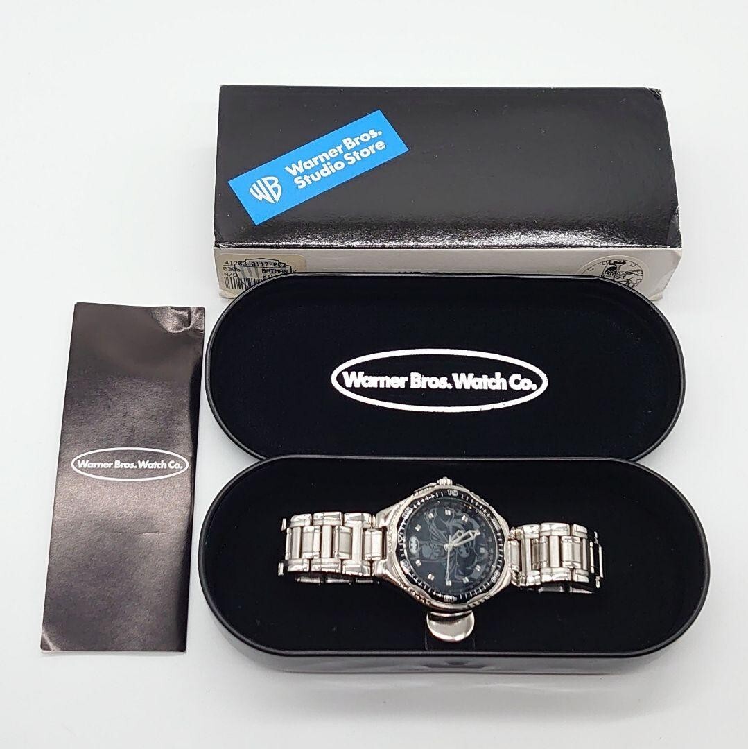 FOSSIL BATMAN SHADOW Analog Watch Warner Bros. studio star exclusive ...