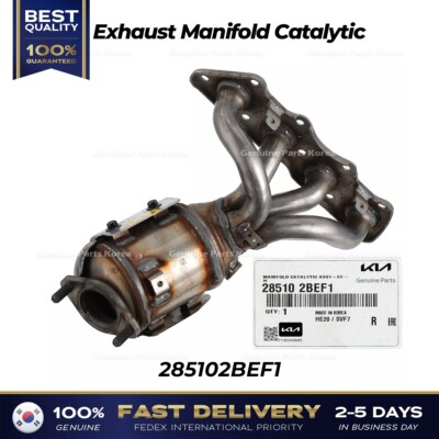⭐Genuine⭐ Exhaust Manifold Catalytic 285102BEF1 for Hyundai Veloster ...