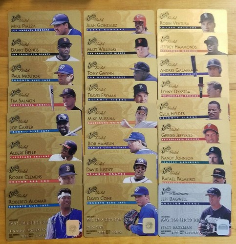1995 Studio Baseball Gold, Platinum singles fill your set | eBay